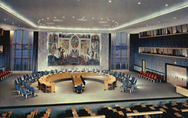 United Nations Security Council Chamber New York City, NY