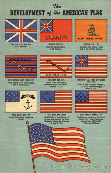 The Development Of The American Flag, Fort Ticonderoga Museum New York