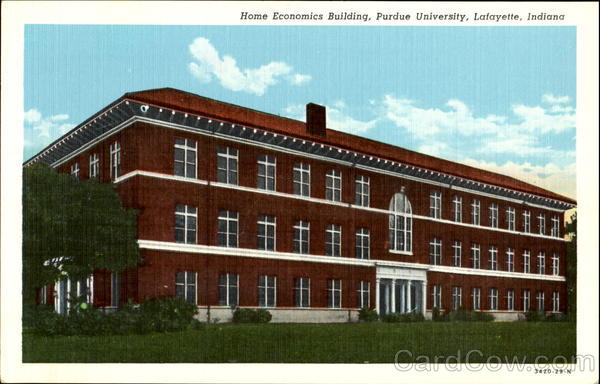Home Economics Building, Purdue University Lafayette, IN