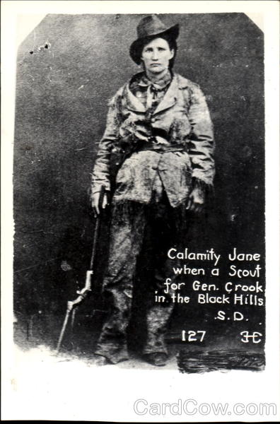 Calamity Jane Black Hills, SD Cowboy Western