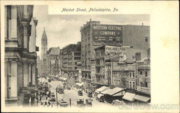 Market Street Philadelphia, PA