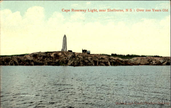 Cape Roseway Light Shelburne, NS Canada Nova Scotia