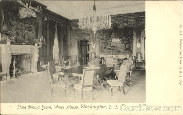 State Dining Room, White House Washington, DC Washington DC