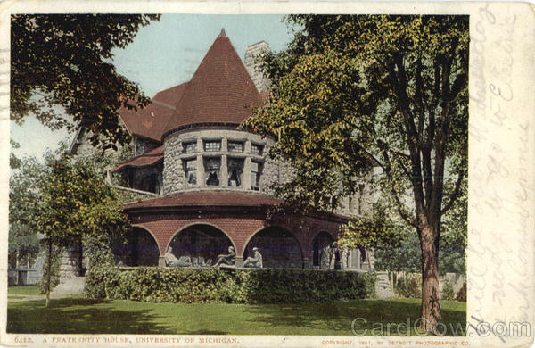 A Fraternity House, University of Michigan Ann Arbor, MI