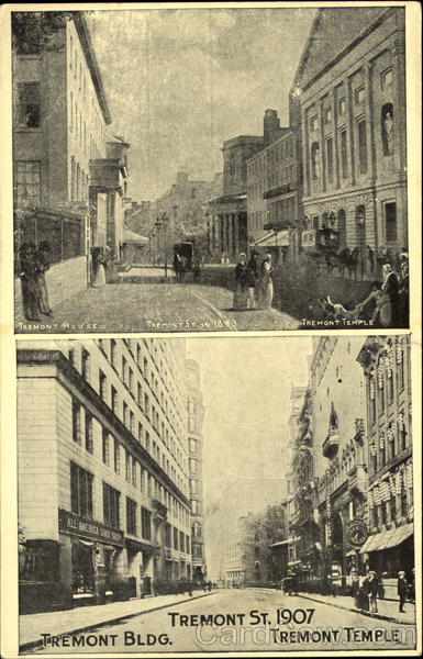 Tremont Street 1907 Boston, MA