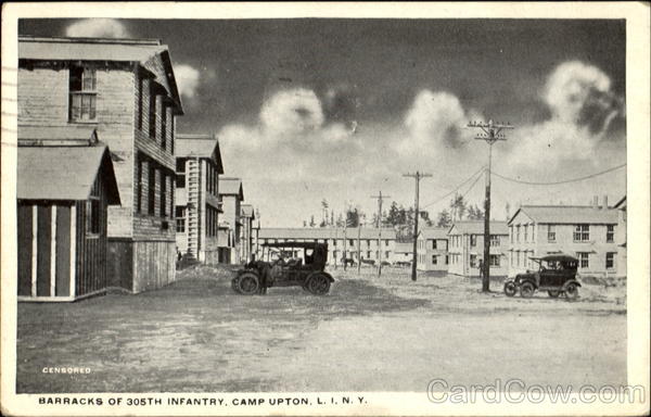Barracks Of 305Th Infantry, Camp Upton Yaphank, NY