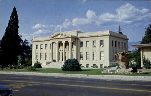 The Present Inyo County Courthouse Independence, CA