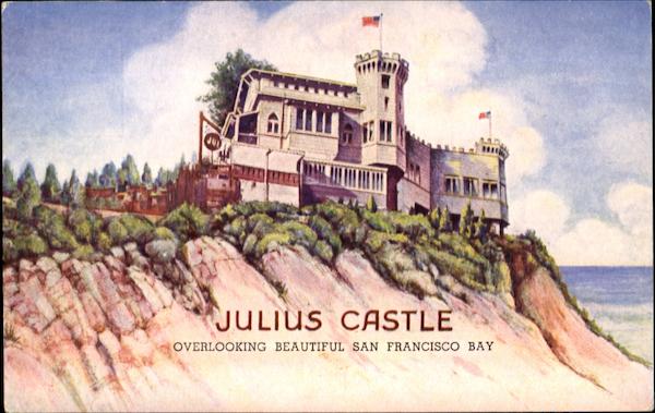 Julius Castle, Telegraph hill San Francisco, CA