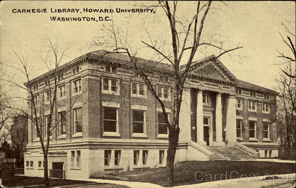 Carnegie Library, Howard University Washington, DC Washington DC