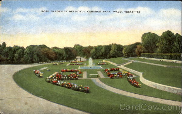 Rose Garden In Beautiful Cameron Park Waco, TX