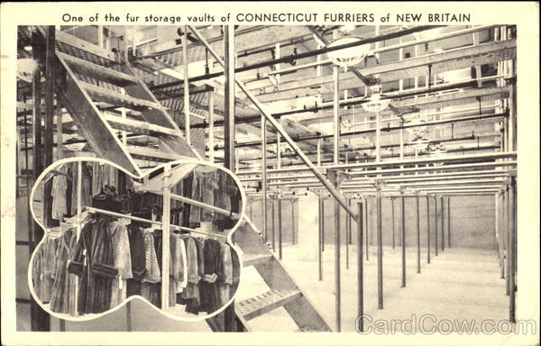 One Of The Fur Storage Vaults Of Connecticut Furriers New Britain, CT