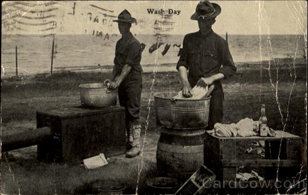 Wash Day World War I