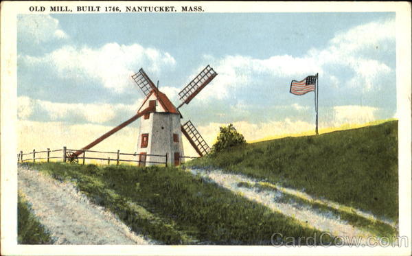 Old Mill Built 1746 Nantucket, MA