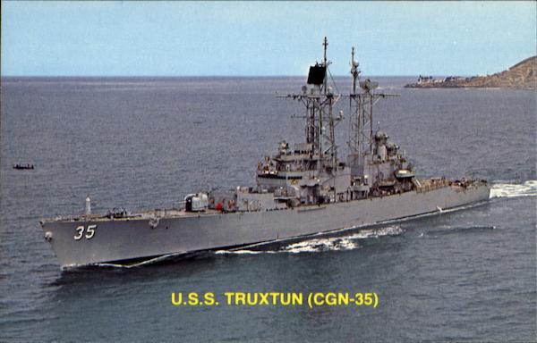 U.S.S. Truxtun Cgn-35 Navy