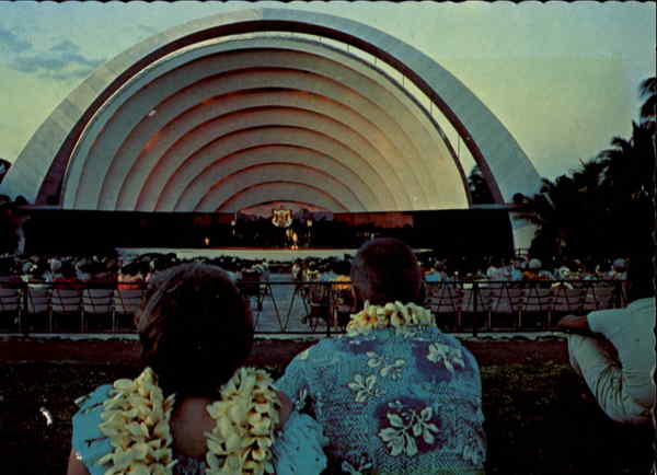 Waikiki Shell In Kapiolani Park, Diamond Head Honolulu, HI