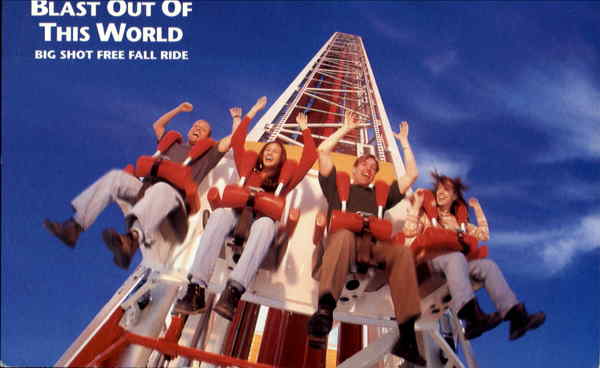 Big Shot Free Fall Ride Las Vegas, NV