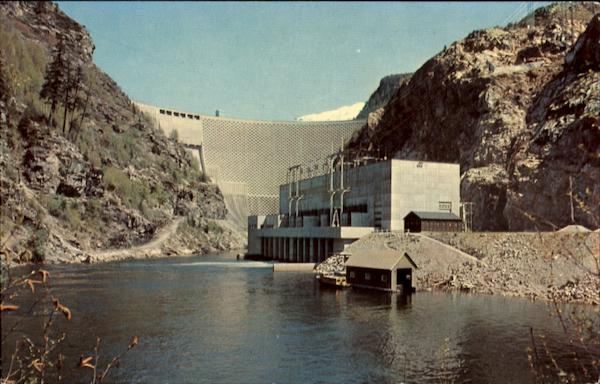 Seattle City Light's Ross Dam And Powerhouse Washington