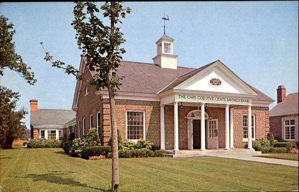 Home Of The Cape Cod Five Cents Savings Bank Harwich Port, MA