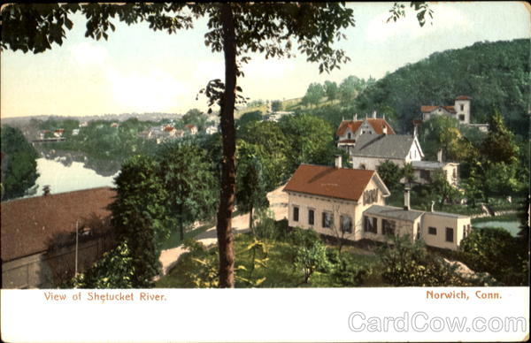 View Of Shetucket River Norwich, CT