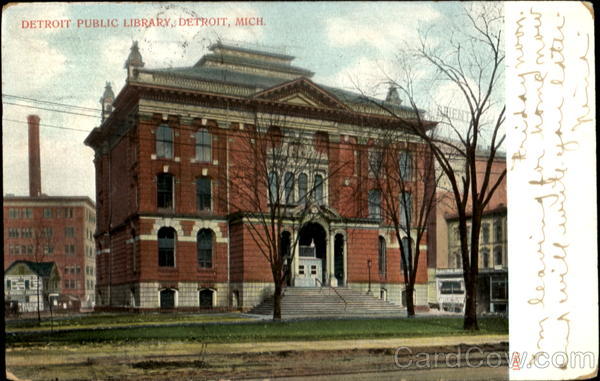 Detroit Public Library Michigan