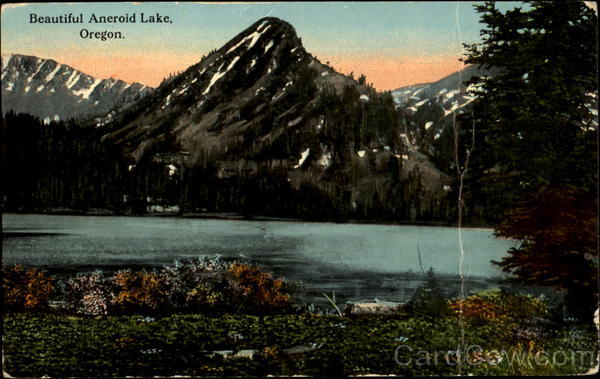 Beautiful Aneroid Lake Scenic, OR