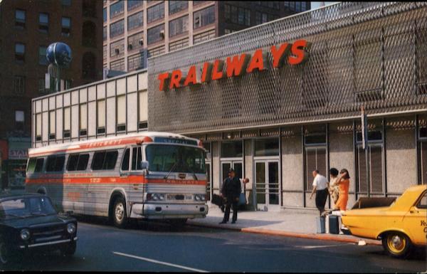 Trailways Bus Terminal, 13th and Arch Streets Philadelphia, PA