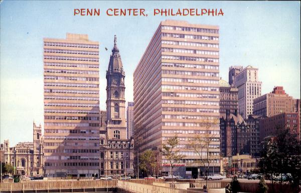 Penn Center And City Hall Philadelphia, PA