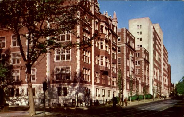 The Hospital Of The University Of Pennsylvania, 34th and Spruce Streets ...
