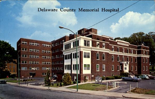 Delaware County Memorial Hospital, Lansdowne And Keystone Avenues ...