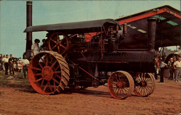 An Antique Frick Steam Tractor Kinzers, PA