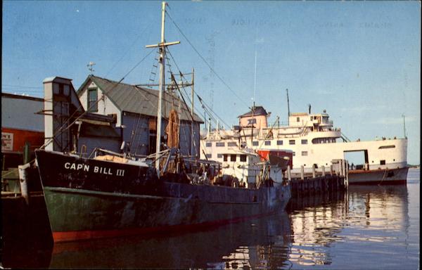 Steamer Nantucket at Woods Hole Cape Cod, MA Boats, Ships
