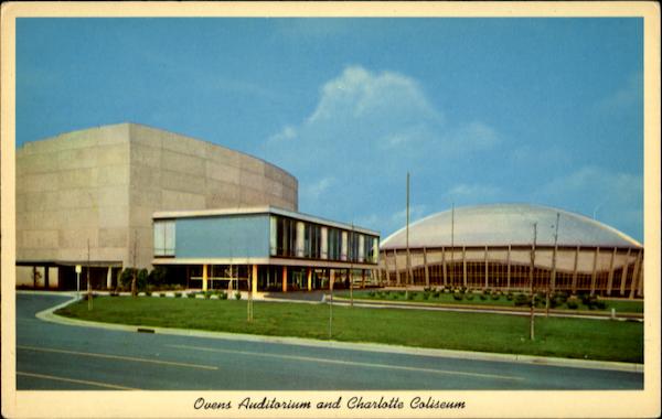 Ovens Auditorium And Charlotte Coliseum North Carolina