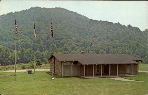 The Museum And Main Entrance Building To Vance Birthplace State ...