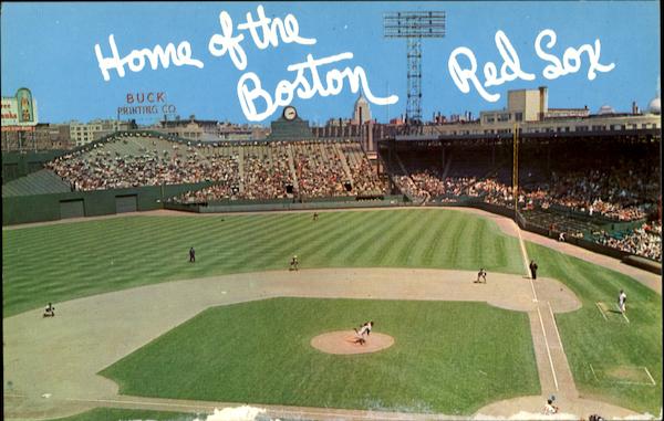 Home Of The Boston Red Sox, Fenway Park Massachusetts