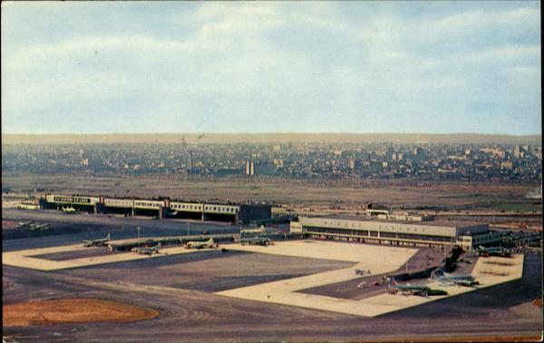 Aerial View Of Newark Airport New Jersey