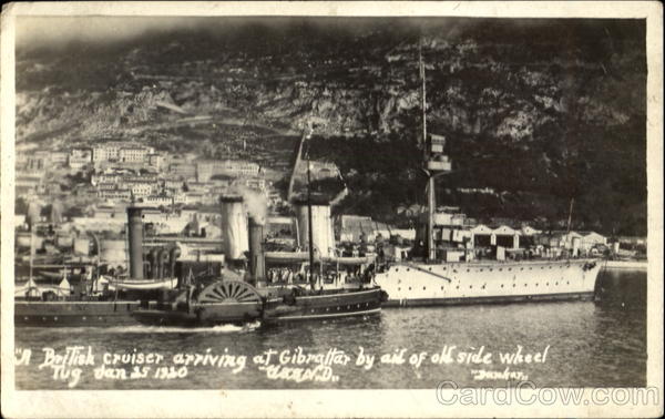 British Cruiser Gibraltar Boats, Ships