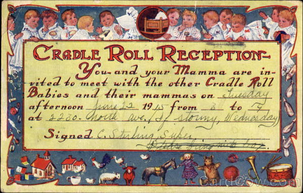 Cradle Roll Reception Religious