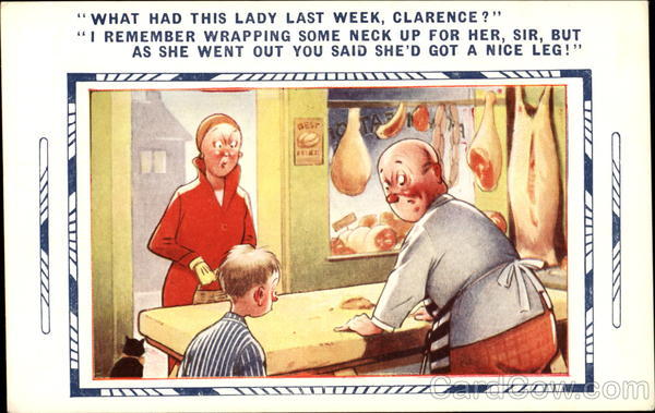 Butcher Comic, Funny