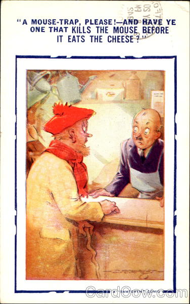 Mouse Trap Comic, Funny