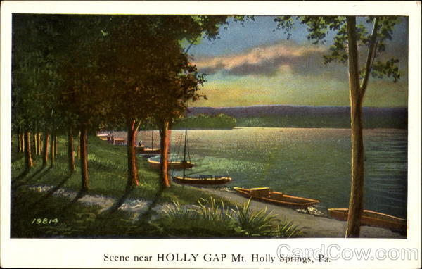 Scene Near Holly Gap Mt. Holly Springs Mount Holly Springs, PA