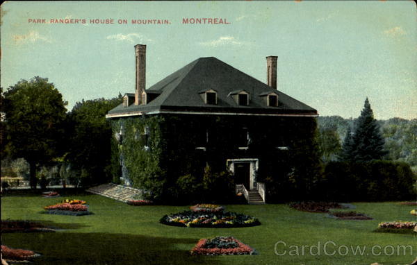 Park Ranger's House On Mountain Montreal, PQ Canada Quebec