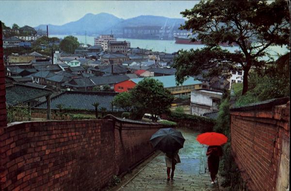 The Pavements Of The Oranda Zaka At The Dutch Slopes Nagasaki, Japan