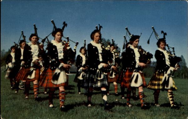 Girls Highland Pipe Band New Glasgow, NS Canada Nova Scotia