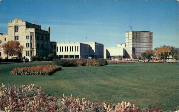 A View Of Part Of The University Of Saskatchewan In Saskatoon Canada