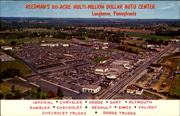Reedman's 80-Acre Multi-Million Dollar Auto Center Langhorne, PA