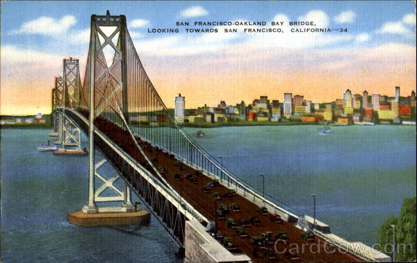 San Francisco Oakland Bay Bridge Berkeley, CA