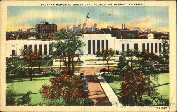 Rackham Memorial Educational Foundation Detroit, MI