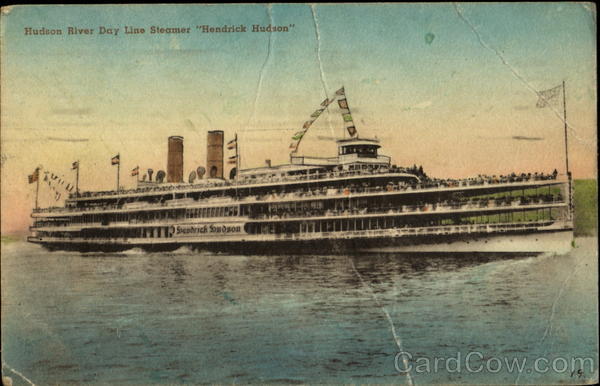 Hudson River Day Line Steamer Steamers
