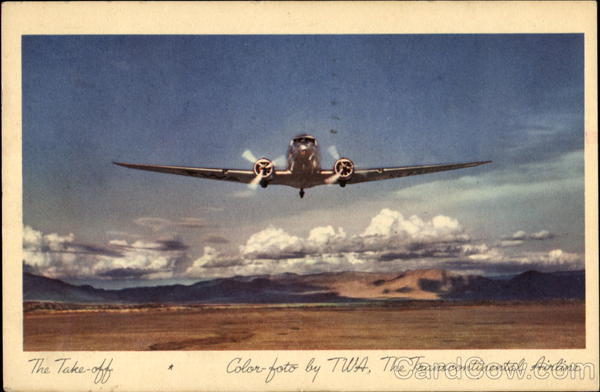 The Transcontinental Airline Aircraft