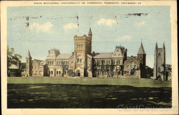 Main Building, University of toronto Ontario Canada